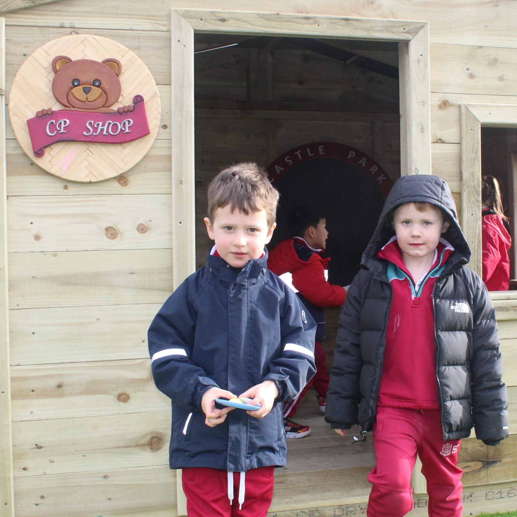 New Mud Kitchen & Outdoor Playhouse | Castle Park School