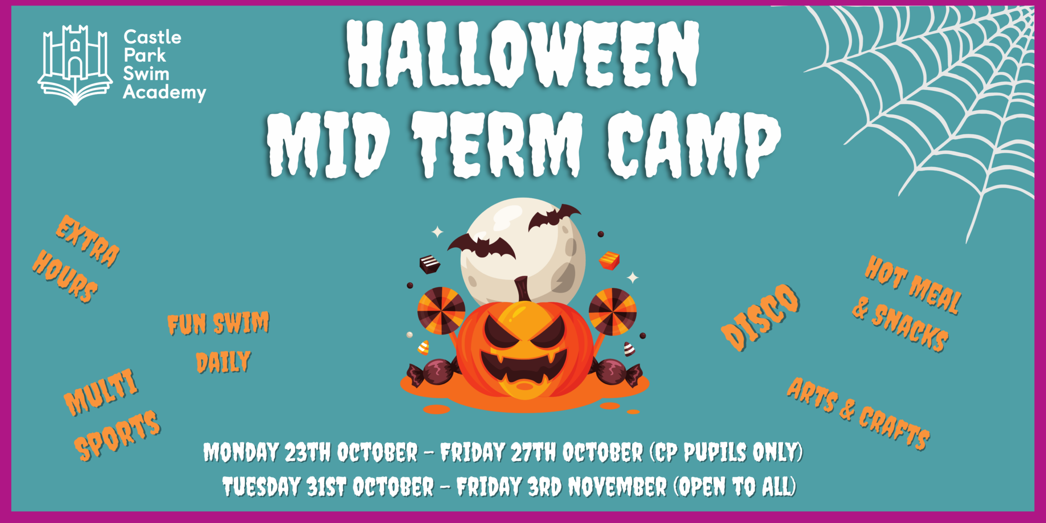 Halloween Mid-Term Camp at Castle Park - 2023 | Dalkey, Dublin